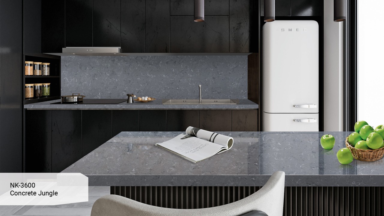 Акриловый камень NEOMARM NK 3600 Concrete Jungle купить недорого в Казахстане | Цена в ...